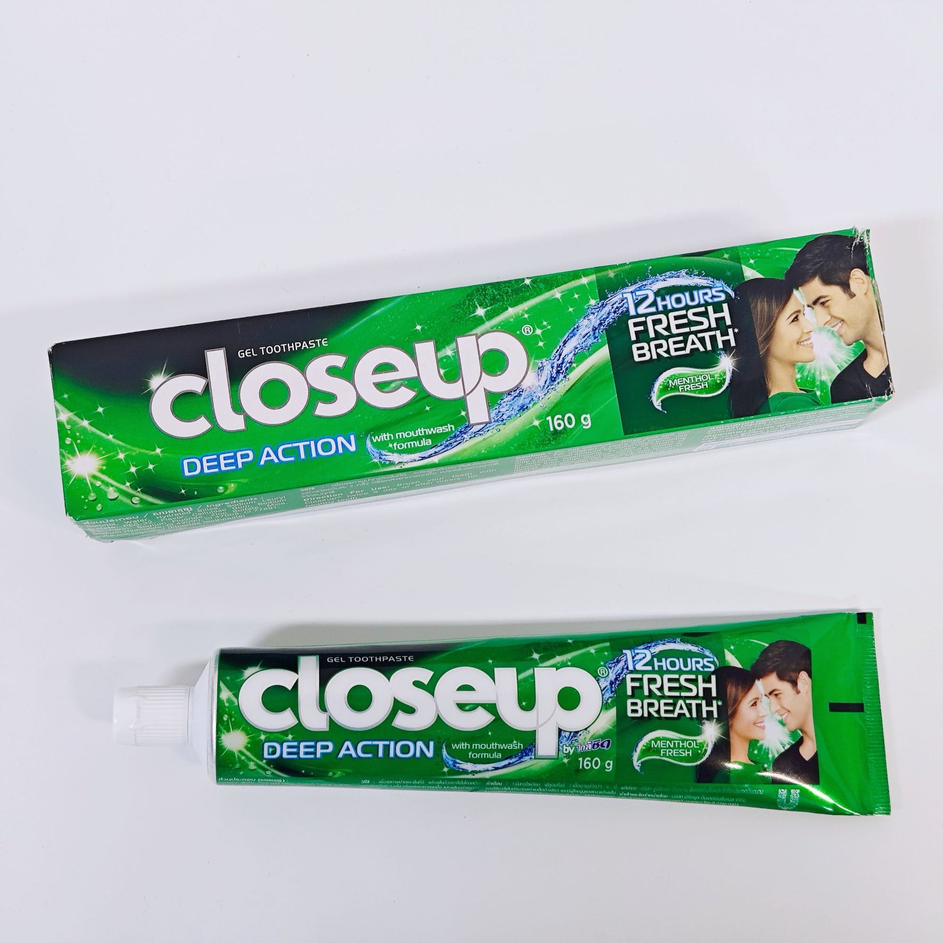 Vietnamese Original Closeup Toothpaste Green Mint Fragrance 160g Clean ...