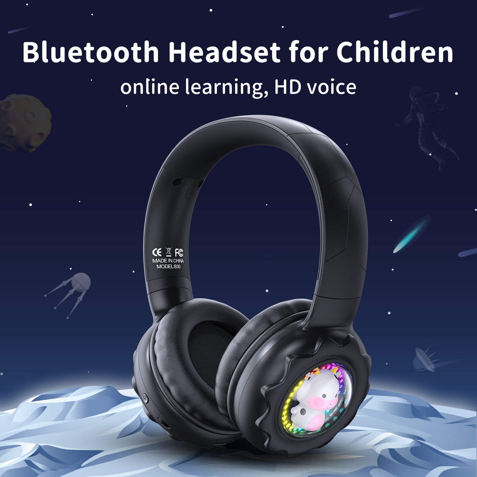 Onikuma B30 Cute & Durable Boy Kids Headphones For School - Ideal ...