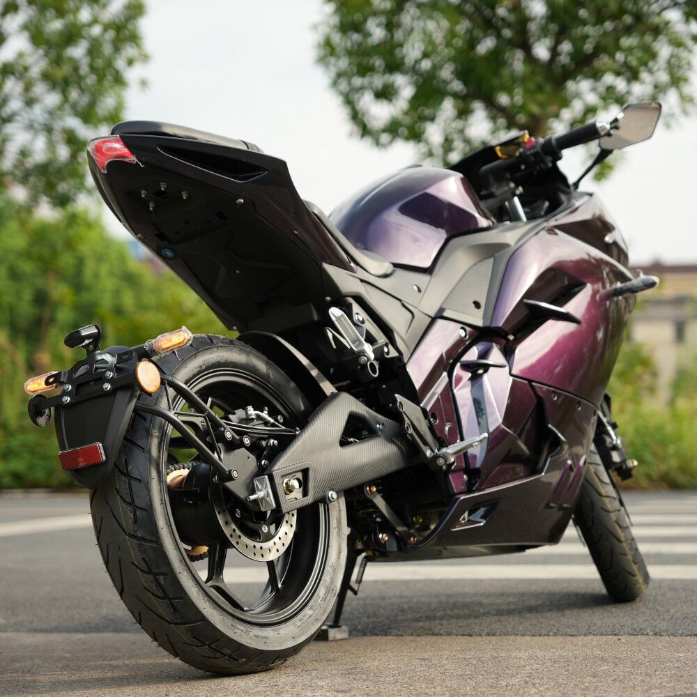 5000w 110km/h Super Speed Central Motor Racing Electric Motorcycle With ...
