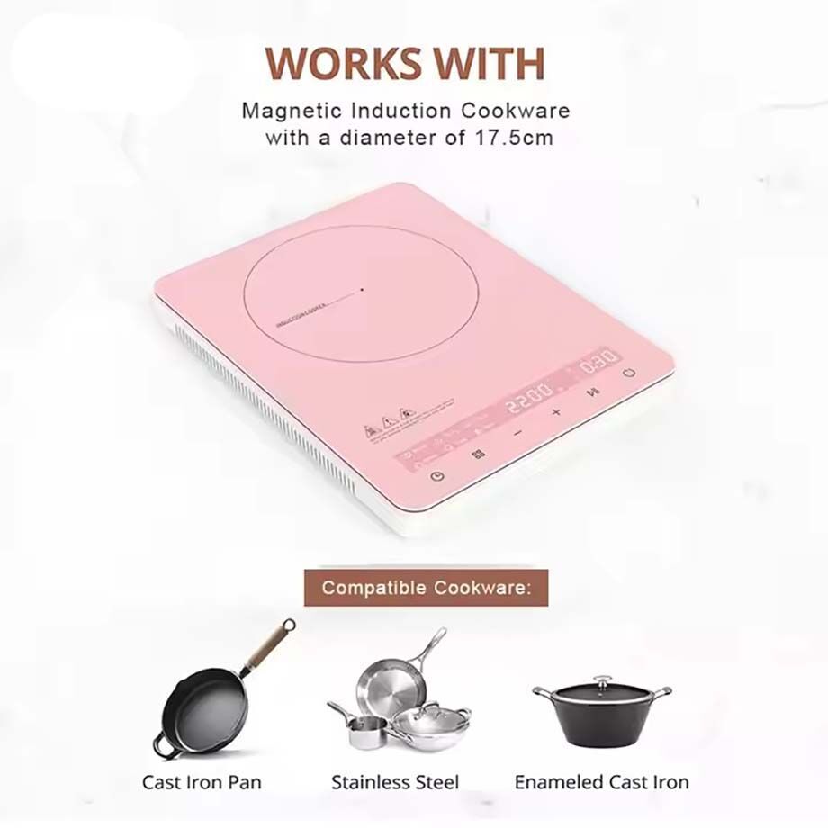 Ultra-thin Design New Fashion Touch Control 2200w Electrical Induction ...