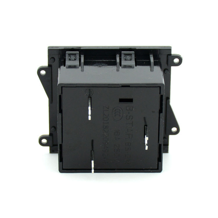 Ac 10a 250v Standard Outlet Socket Black Industrial Outlet Pdu Socket ...