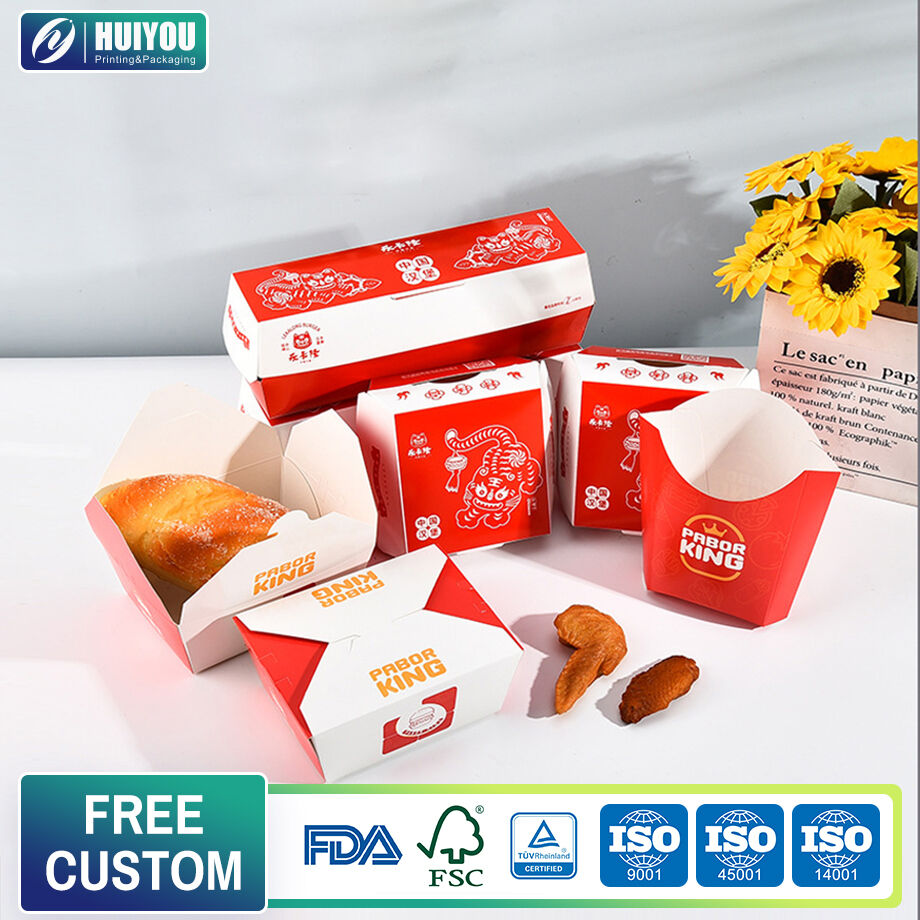 Food Packaging Fast Food Container Custom Logo Disposable Fried Chicken ...