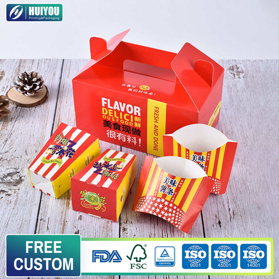 Food Packaging Fast Food Container Custom Logo Disposable Fried Chicken ...