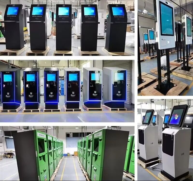 17 19 21.5 27 32 Inch Self Management Touch Screen Custom Automatic ...