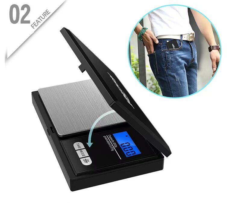 Precision Mini Micro Scale 0.01g Gold Balance Gram Scale Changxie Cx258 ...