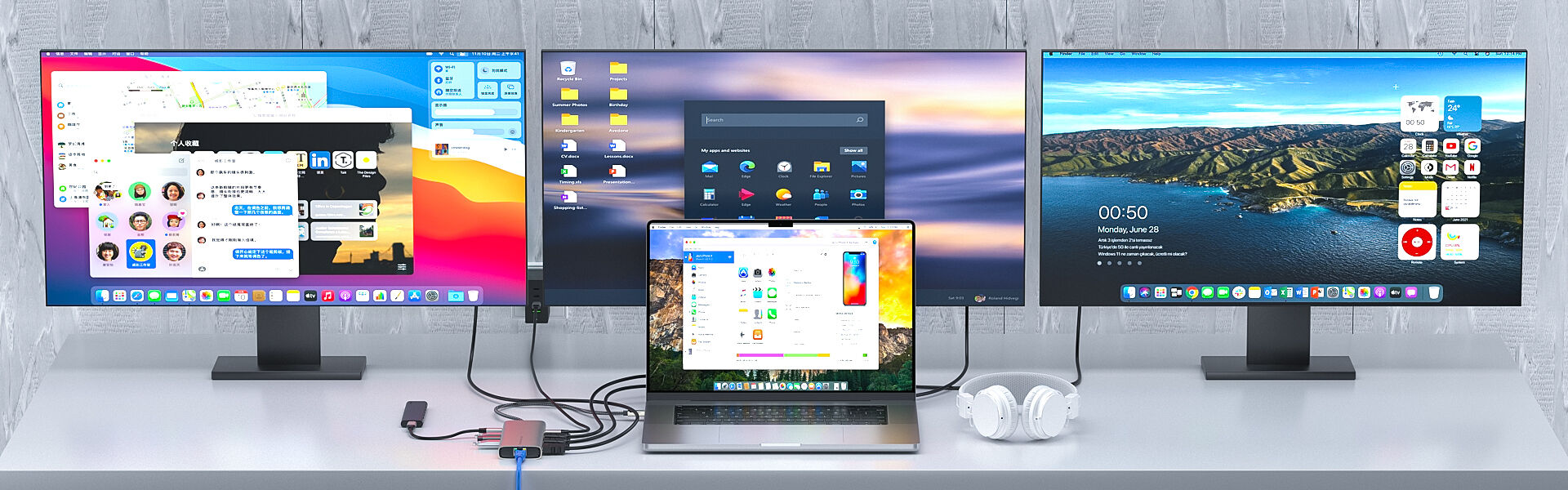 Factory Direct High Quality China Wholesale Oem Odm Usb-c Hdmi Display ...