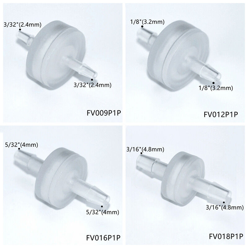 316 Ss Ball Weighted Ink Tank Buffer Bottle Filter 1/16" 5/32" Barbed ...
