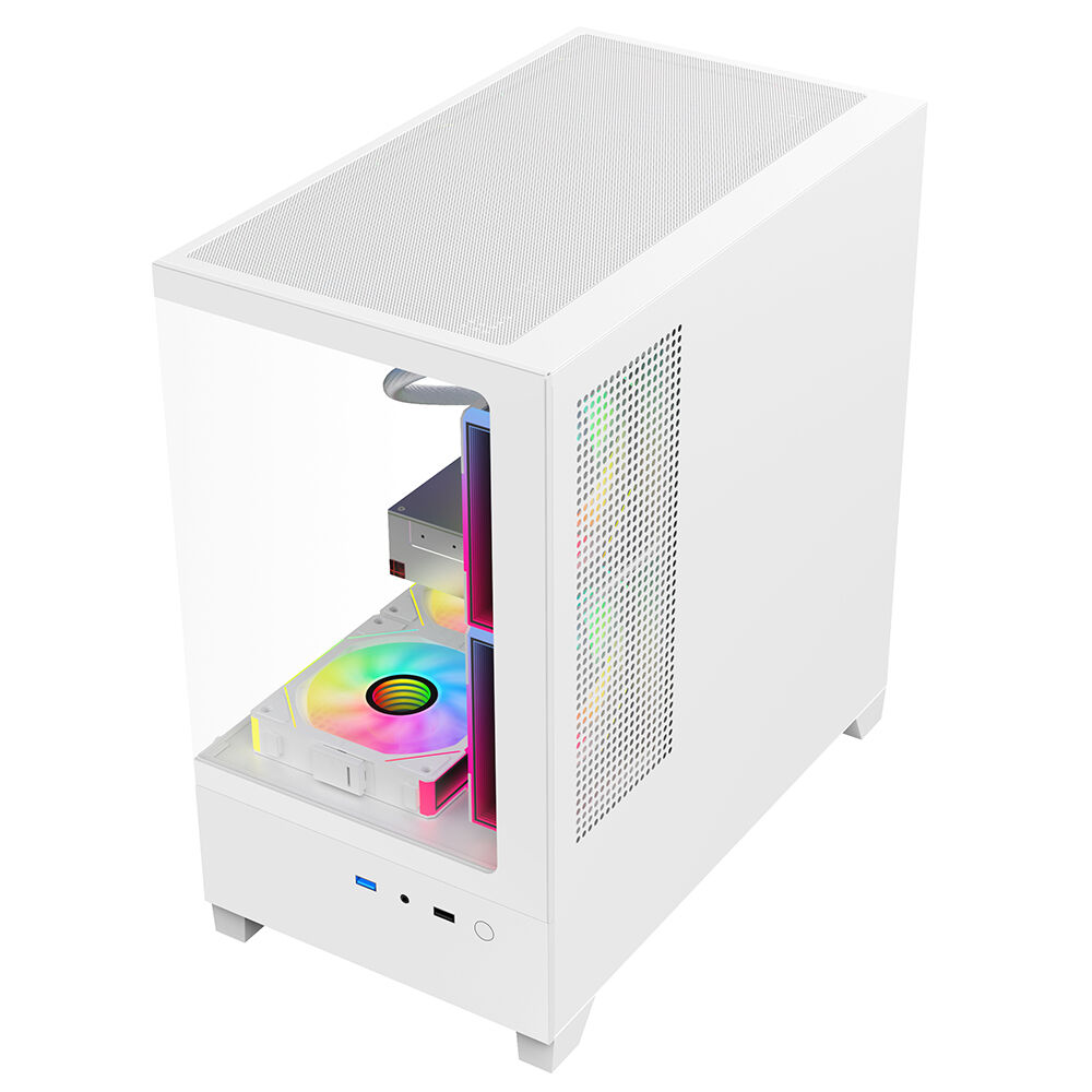 Ruix Carnival S2 Top Sale Mid Tower Cool Gaming Desktop Custom Game ...