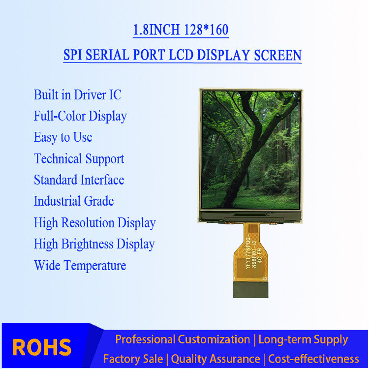 Cheap Odm Oem 1.8 Inch 128x160 Ips Tft Lcd Display Module Lcd Display ...