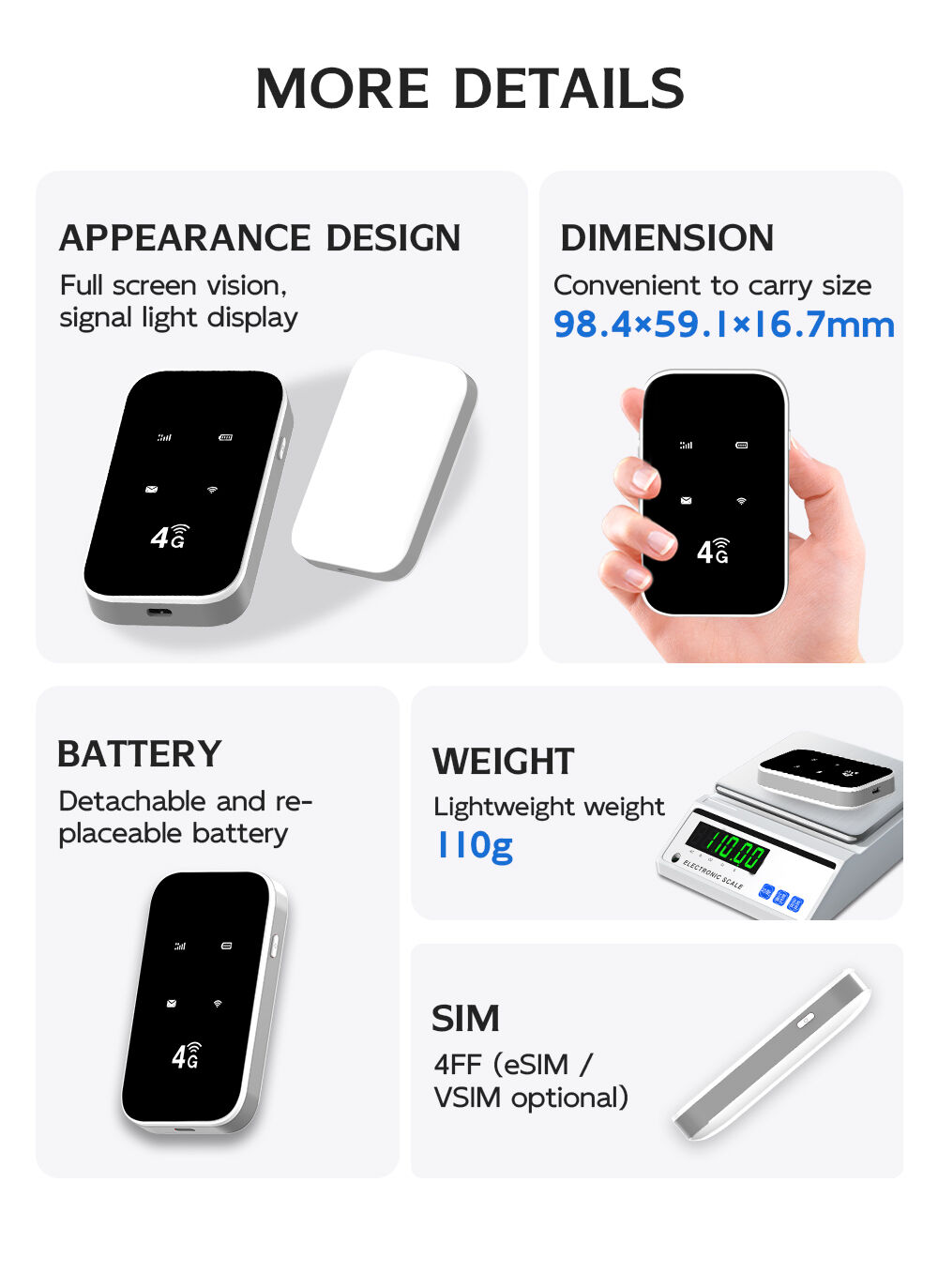 Bulk Buy China Wholesale Jimi 3000mah Battery Pocket Router 4g Wifi ...