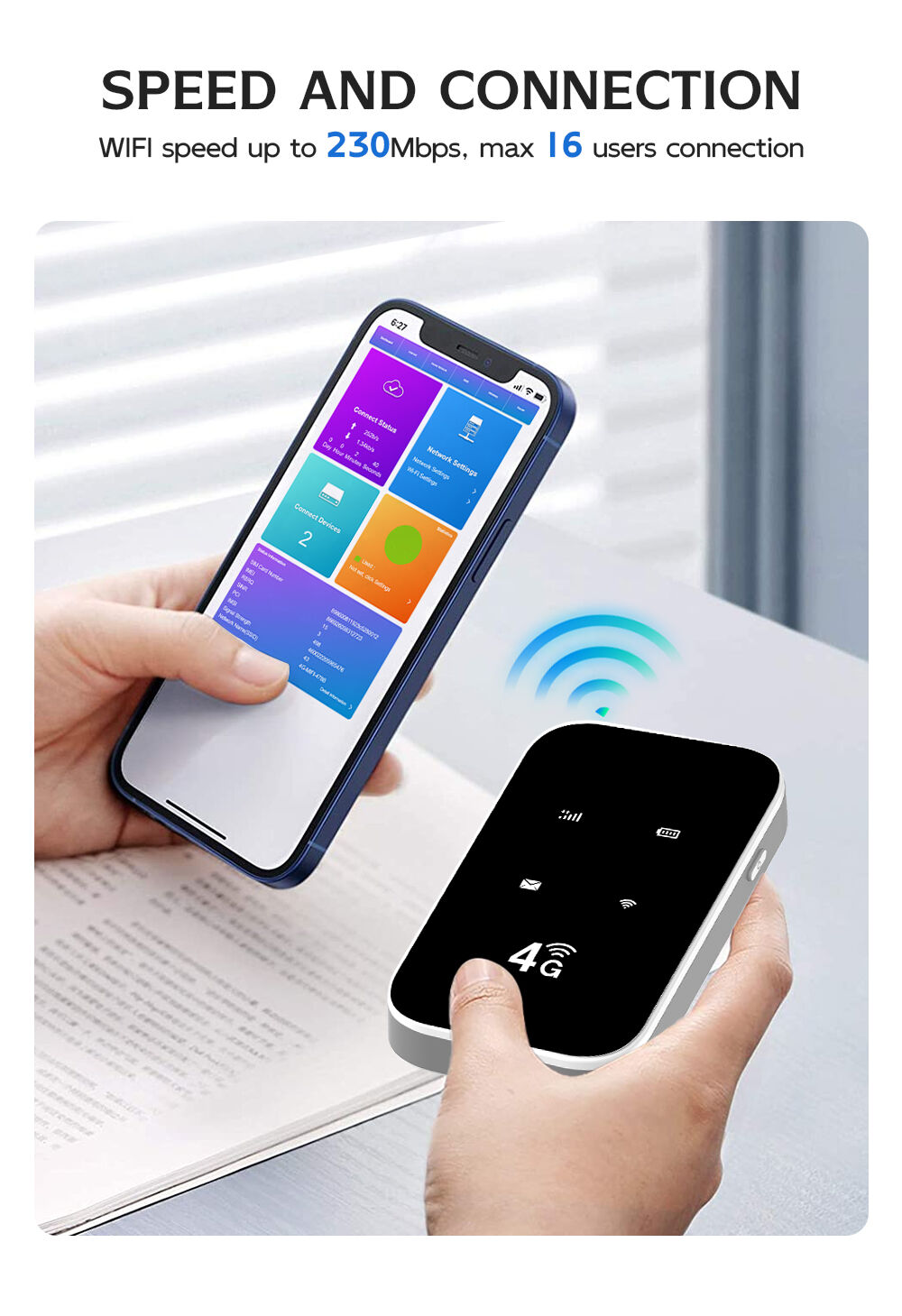 Jimi 3000mah Battery Pocket Router 4g Wifi Router Sim Card Router ...