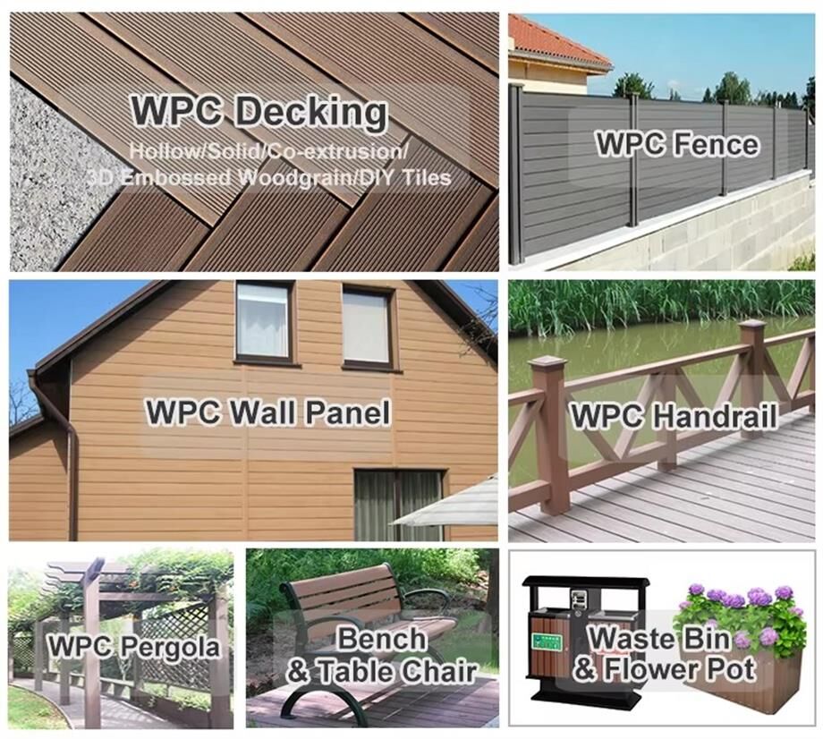Decking Flooring Wpc Decking Tiles Fixing Joist Beam Solid Keel Wpc ...