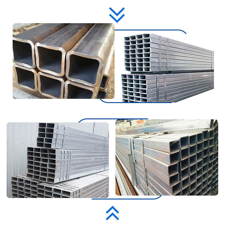 Building Materials Square Steel Pipe 2x4 Tubing Price Carbon Steel ...