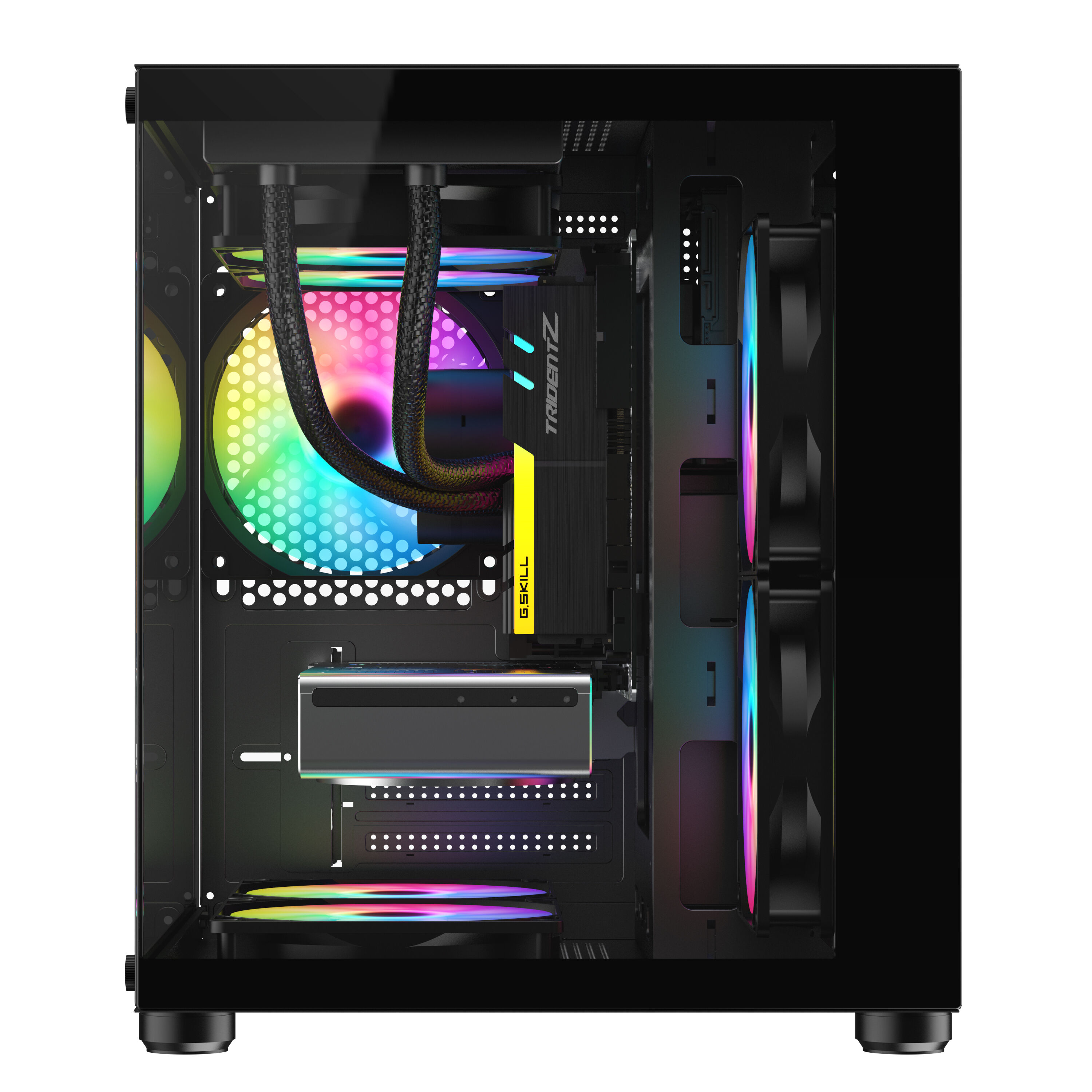 Ruix Carnival S2 Top Sale Mid Tower Cool Gaming Desktop Custom Game ...