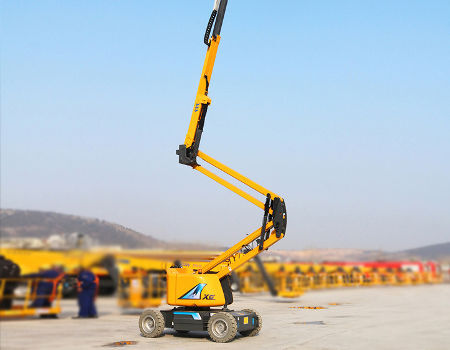 Cheap Price Xga16 16m Towable Articulated Mobile Boom Lift - Buy China ...