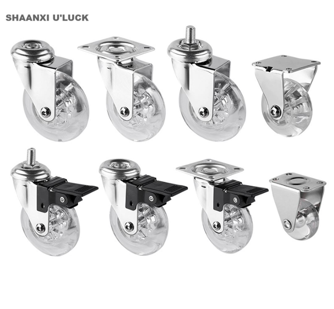 Bulk Buy China Wholesale Polyurethane Transparent Wheel 1.5 ...