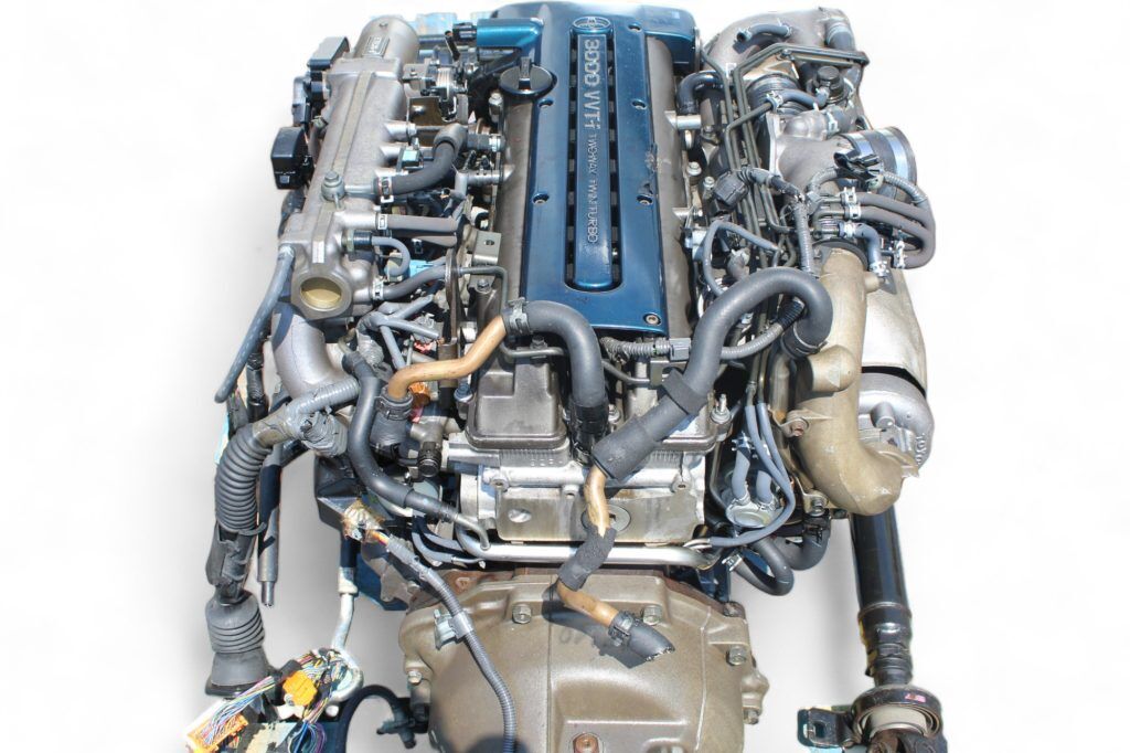 Toy Ota Supra Twin Turbo Vvti Engine 6spd Transmission Loom Ecu Jdm ...