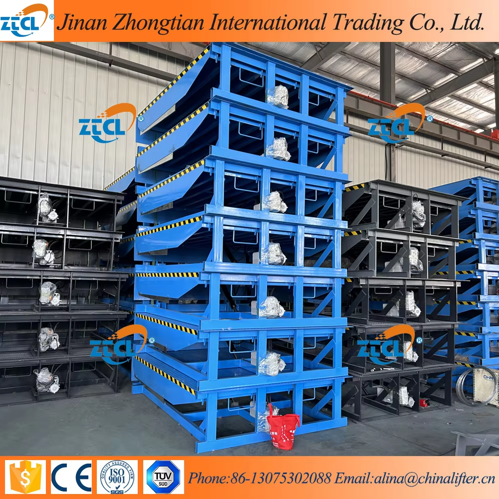 6t 10t 15t 6 X 8 Automatic Adjustable Electric Container Lifting Table ...