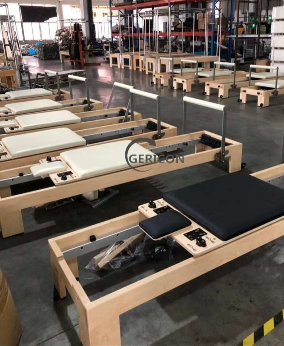 Gym Equipment Wooden Body Balanced Pilates Reformer Ladder Barrel ...