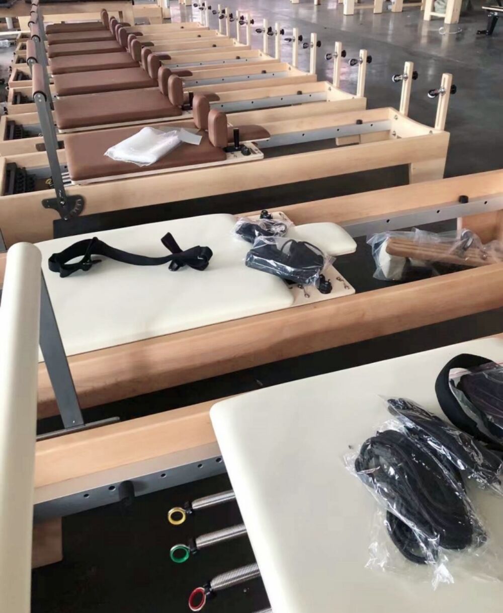 Bulk Buy China Wholesale Solid Maple Wood Pilates Reformer Durable ...