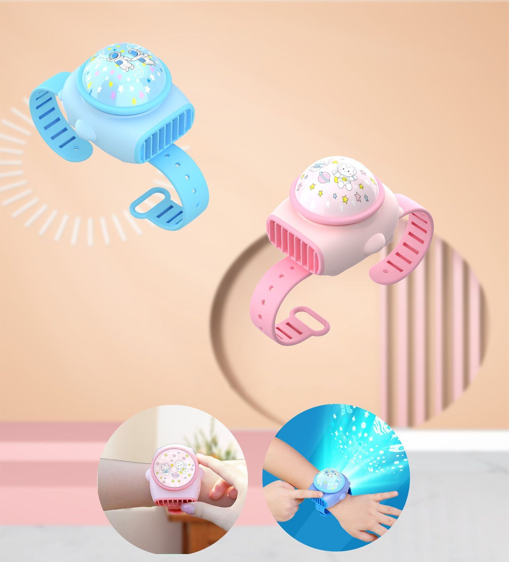 Buy China Wholesale Wholesale Creative New Star Projection Watch Fan ...
