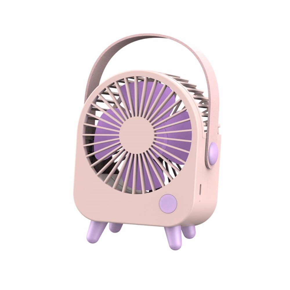 New Small Fan Handy Charging Long Life Ultra-thin Desktop Fan Large ...