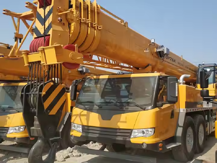 75ton Chinese Top Brand Telescoping Boom Loading Crane Truck Qy75k ...
