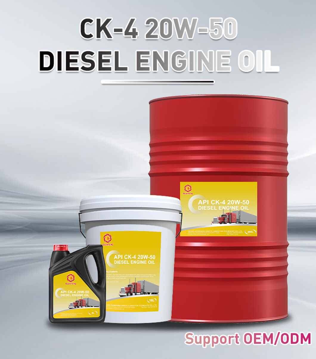 Engine Oil Synthetic Diesel Engine Oil 20w50 Ck-4 Anti-wear Engine Lubrication Protection ...