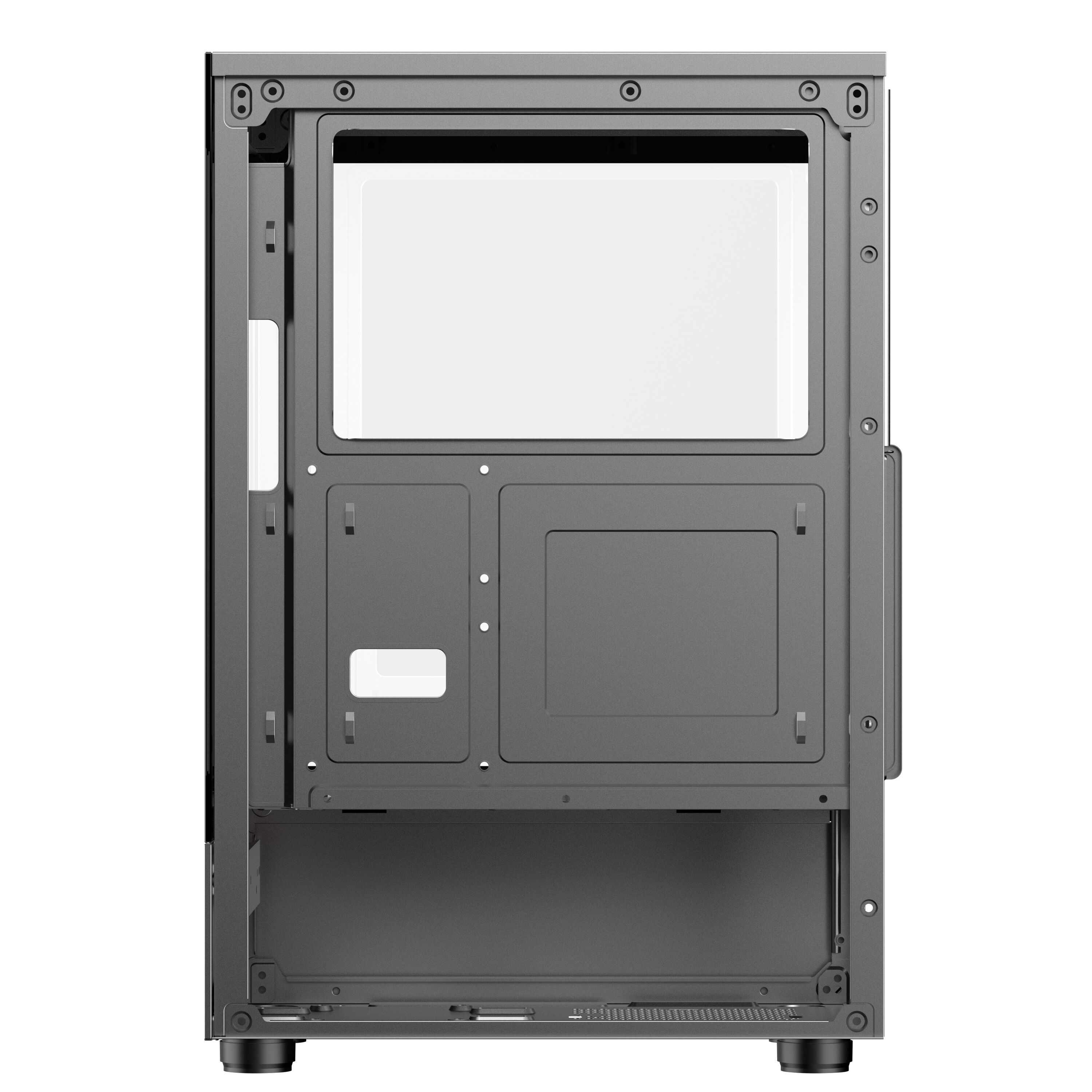 Ruix Hobbit Mini Size Mid Tower Atx Full View Desktop Computer Case ...