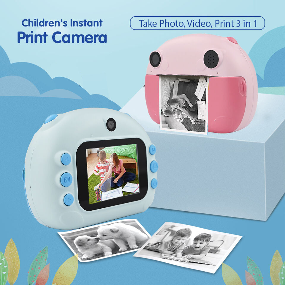 2025 New Style 1080p Hd Kids Printing Camera Cute Children's Camera ...