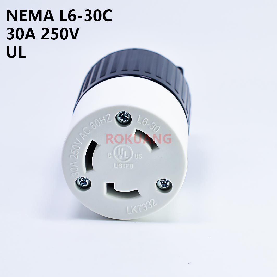 Wholsale Lk-7332 Nema L6-30c 30a 250v Ul Approved American Wiring ...