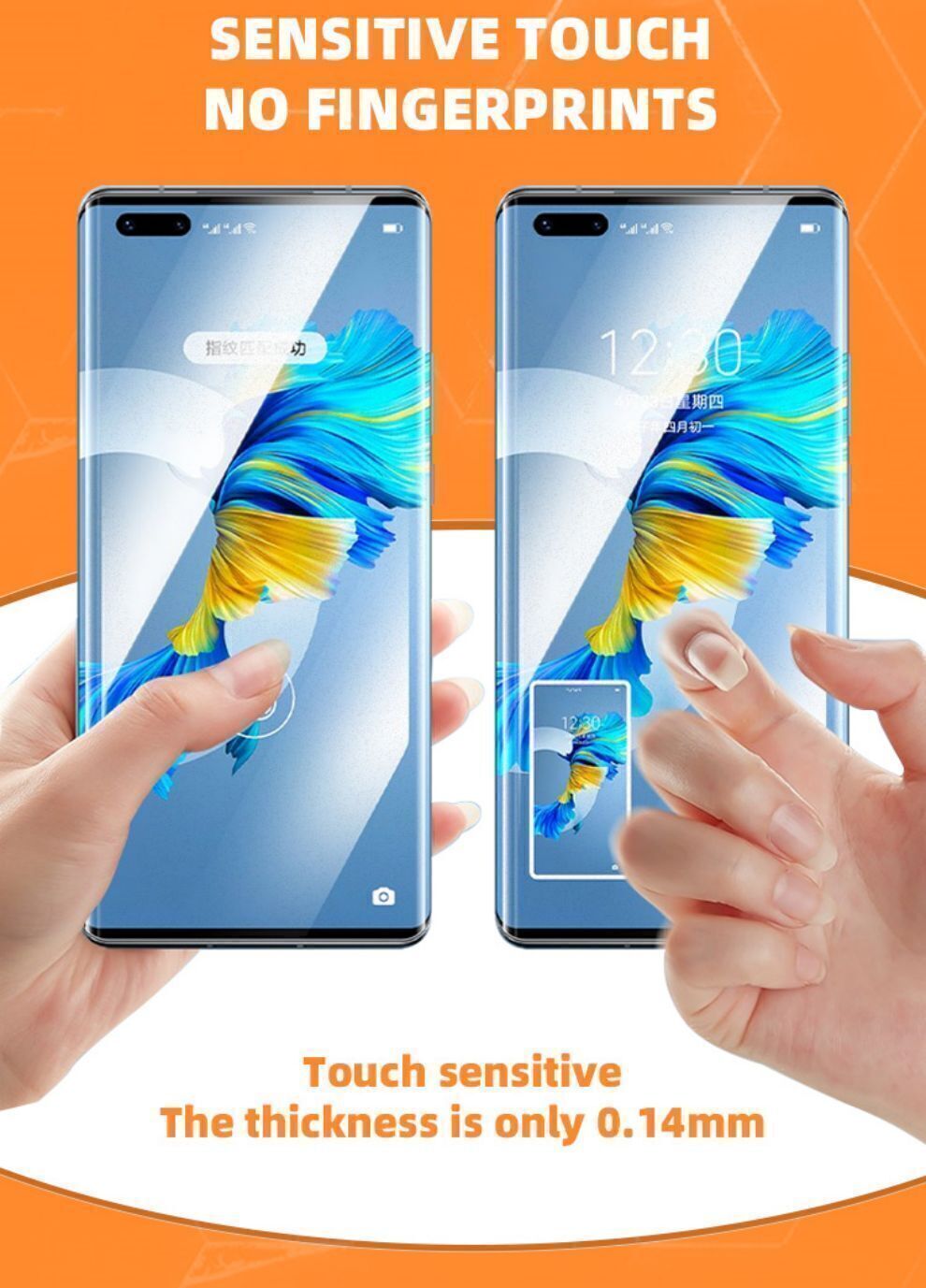 Customized 180*120mm Anti-glare Hydrogel Film Matte Tph Film Screen ...