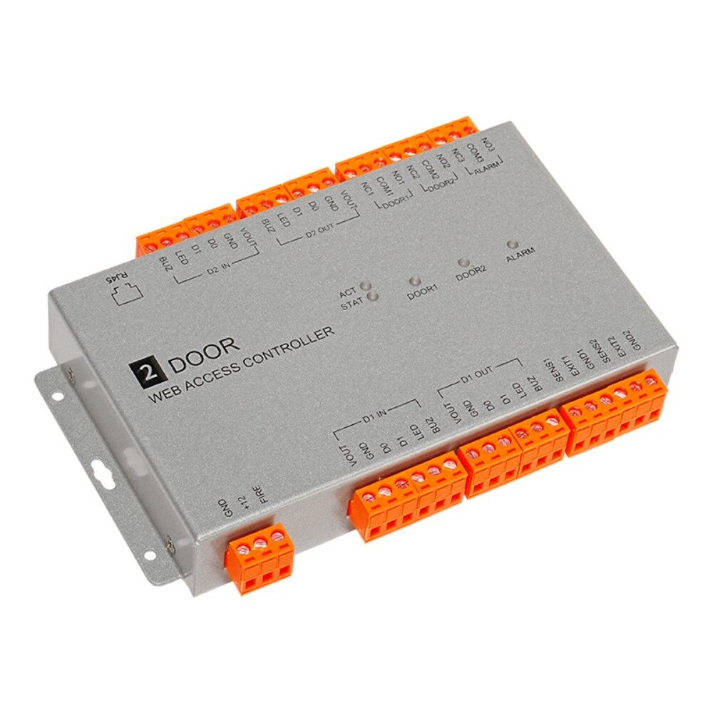 Hot Selling Tcp/ip 2 Doors Double Way Access Controller Web Based Access Control Board With ...