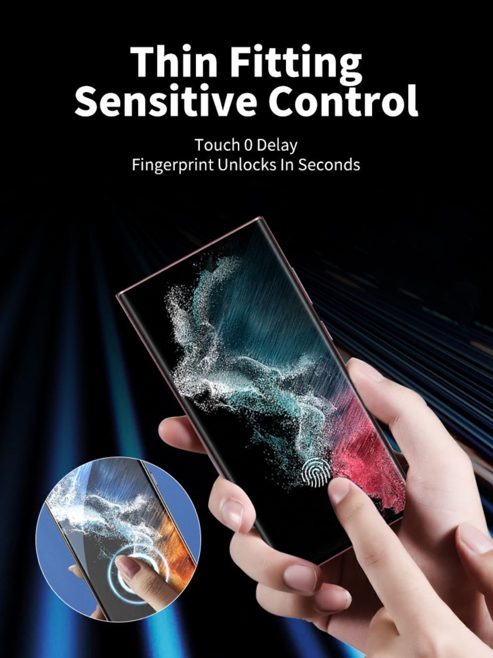 Tpu Anti-fingerprint Screen Protector For S25 Ultra With Oil-resistant ...