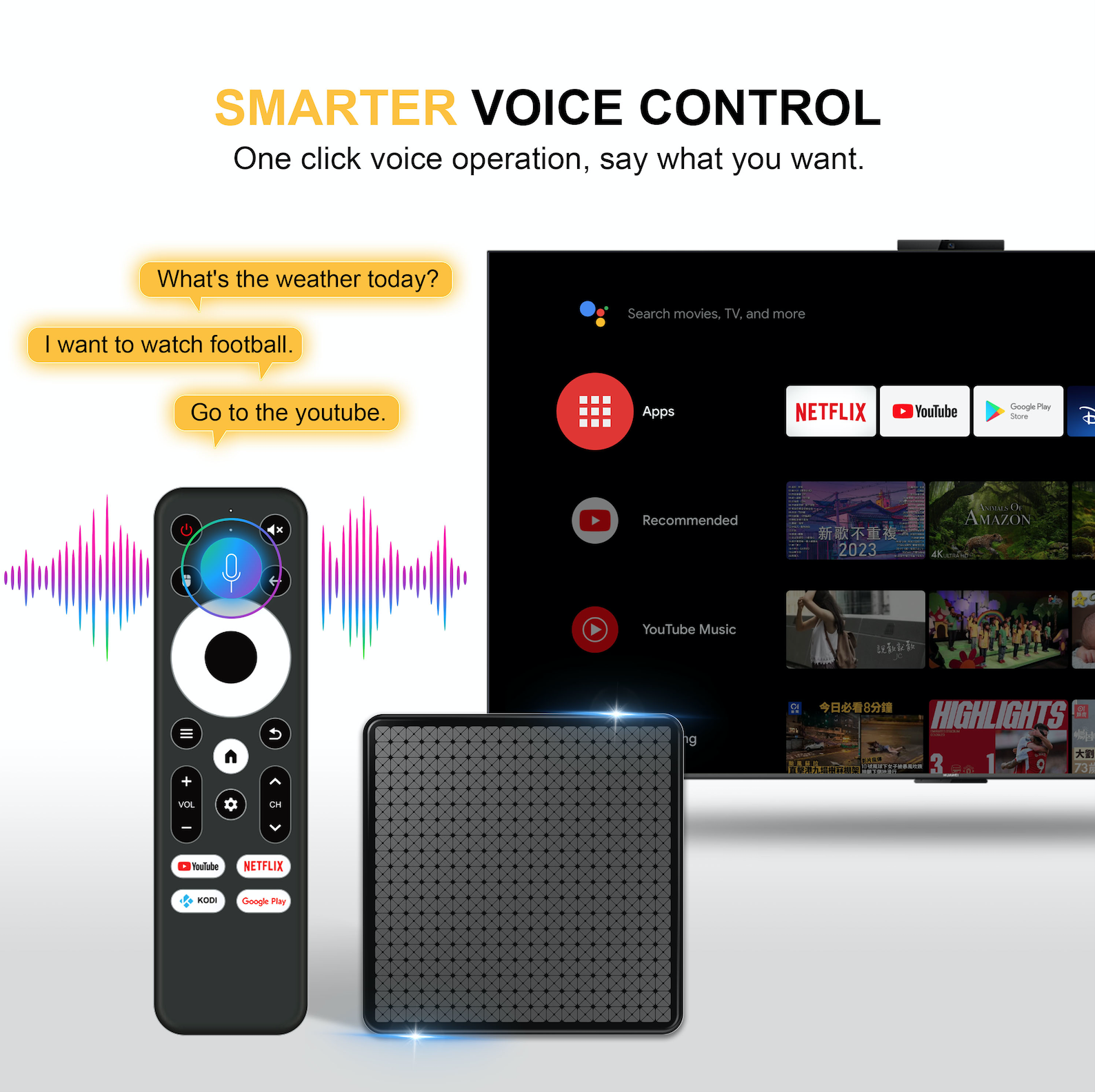 Buy China Wholesale Factory Price Quad Core Android 14 Atv Android Tv ...