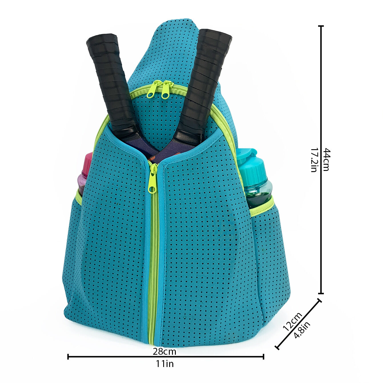 Neoprene Pickle Paddles Sling Backpack Bag For Badminton Tennis ...