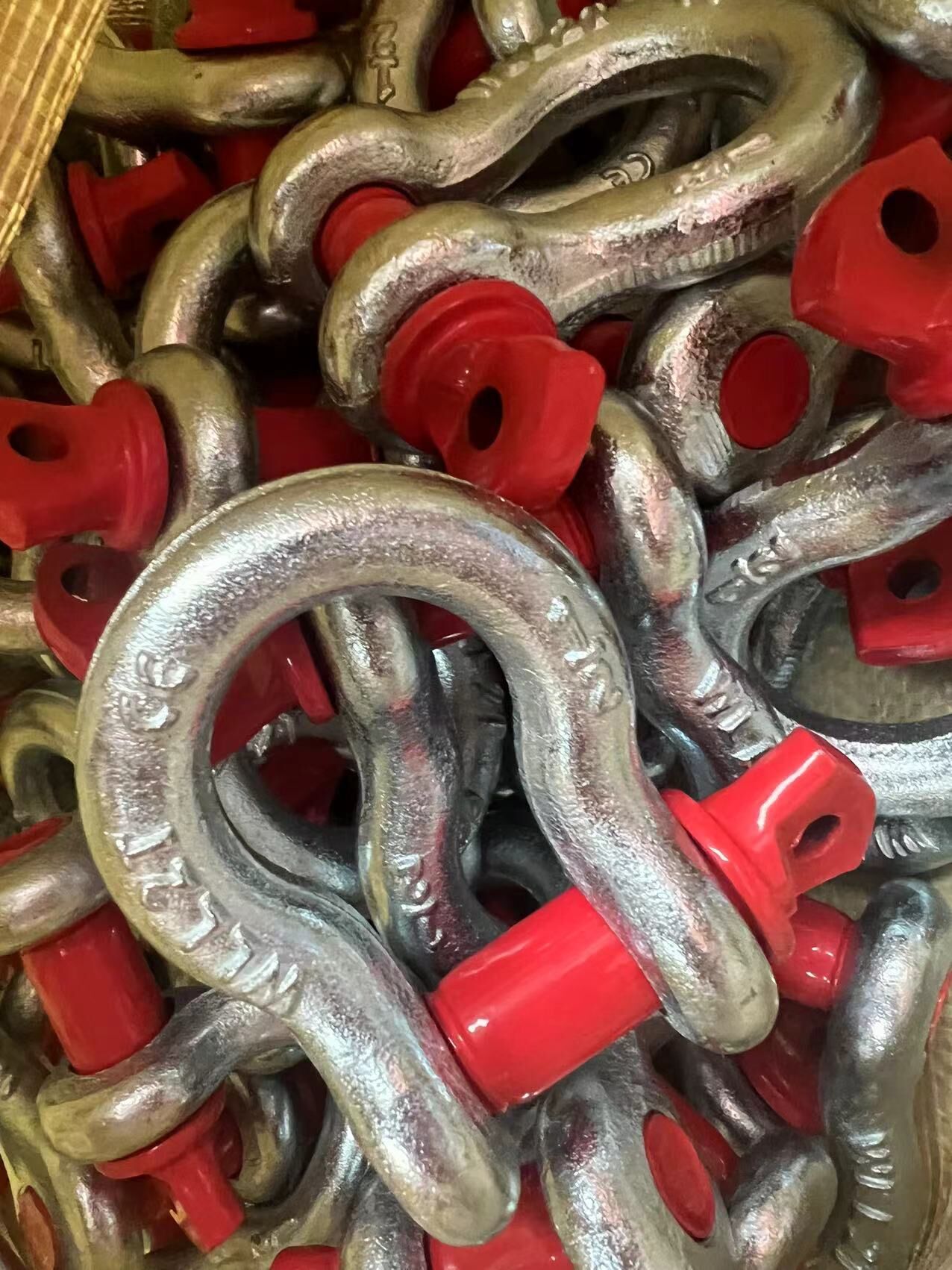 U S Type Wll 17t 1 1/2 Inch Screw Pin Anchor Bow Shackle, Screw Pin ...
