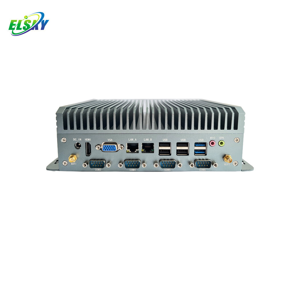 Elsky Oem Fanless Industrial Computer Pc Supports Intel Whiskey Lake 8th Comet Lake 10th Tiger ...