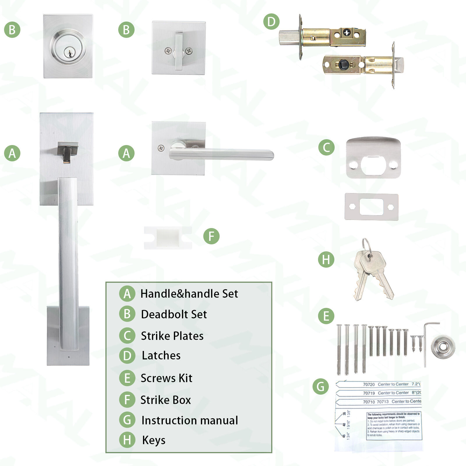 Factory Direct High Quality China Wholesale Solid Steel Mortise Door ...