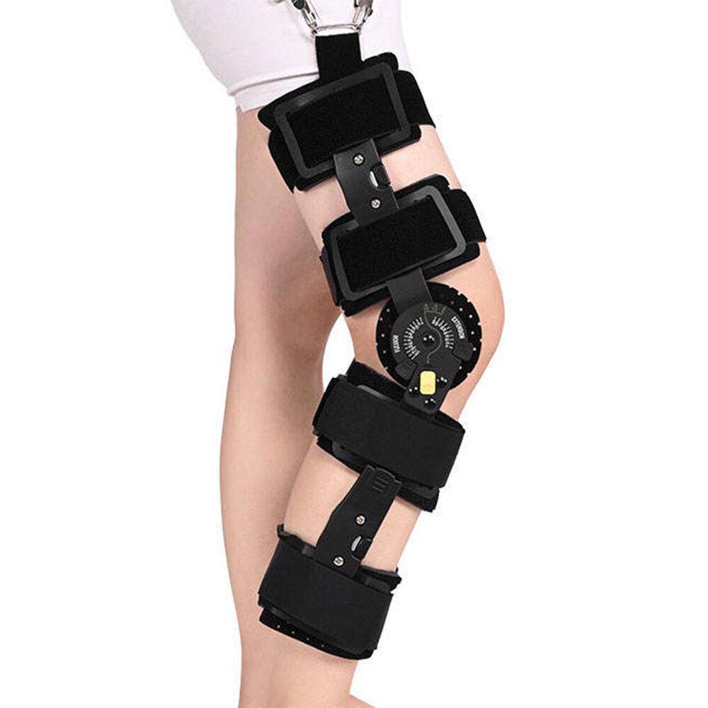 Knee Joint Hinged Knee Brace Patella Support Brace Knee Ankle Orthosis ...