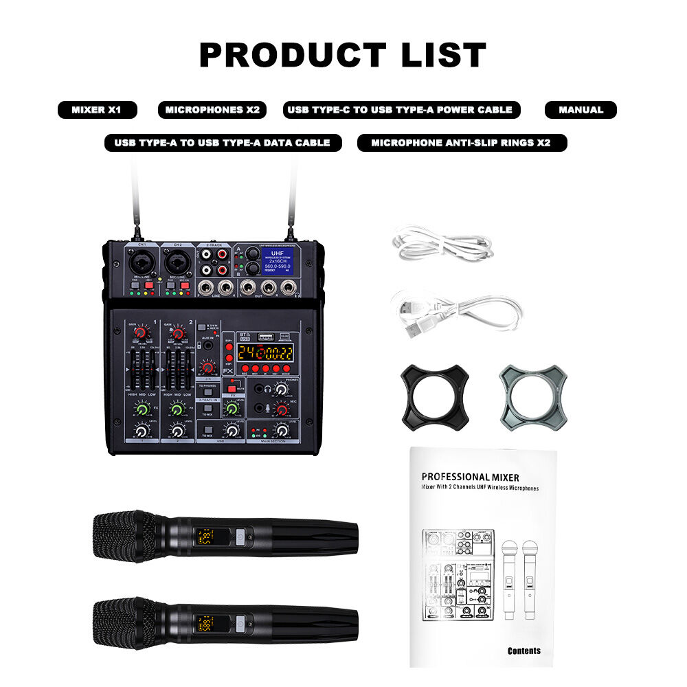 Bmg Professional Audio Equipment New Bluetooth 4-channel Mini Audio ...