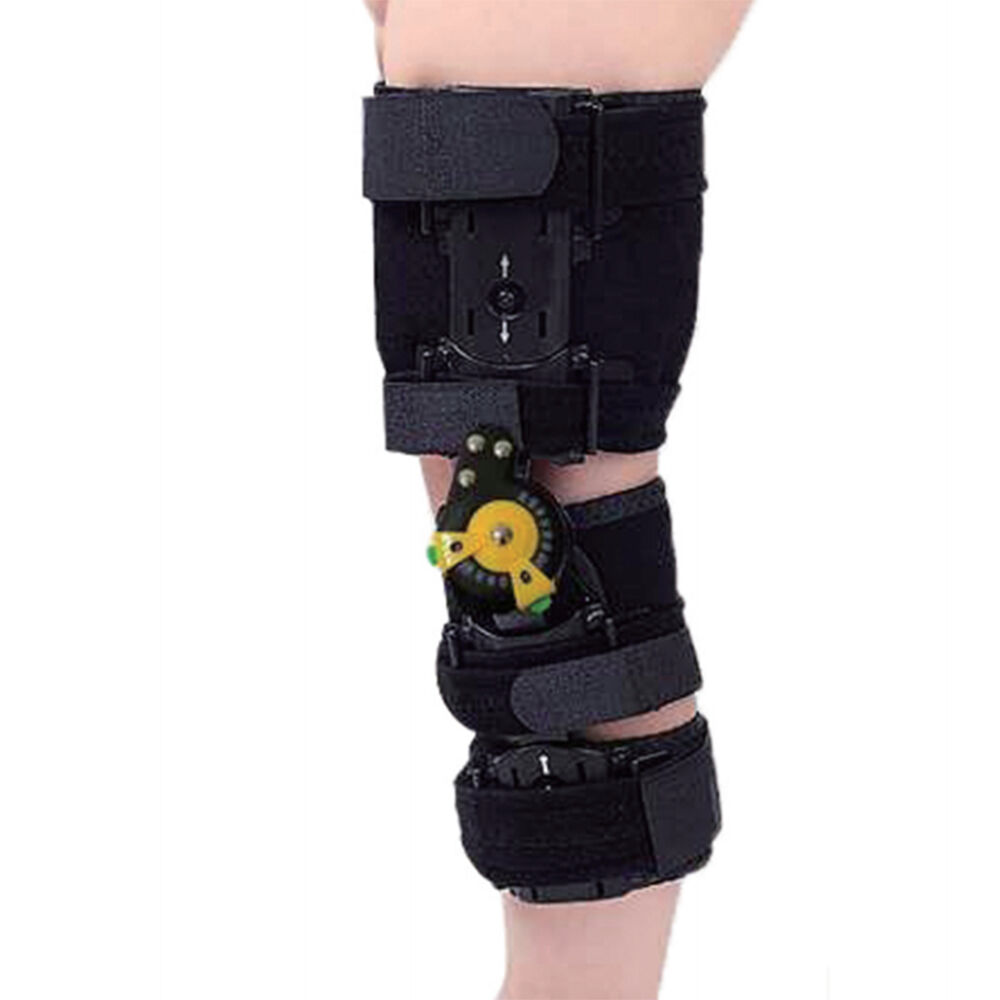 Orthopedic Rom Knee Brace Medical Knee Protector Hinged Fracture Knee ...