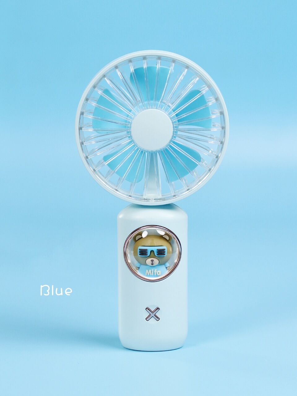 Cartoon Cute Pet Handheld Mini Small Fan, Halter Neck, Foldable And ...