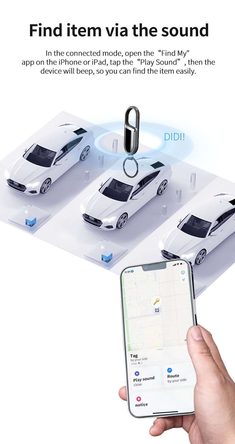 Oem Mfi Certified Anti-loss Wireless Remote Car Finder Itag Air Tag ...
