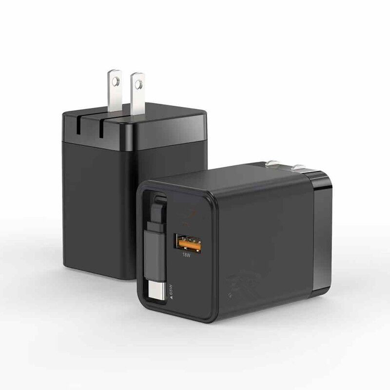 Wholesale Price 40w Fast Charger With Retractable Cable Travel Adapter ...