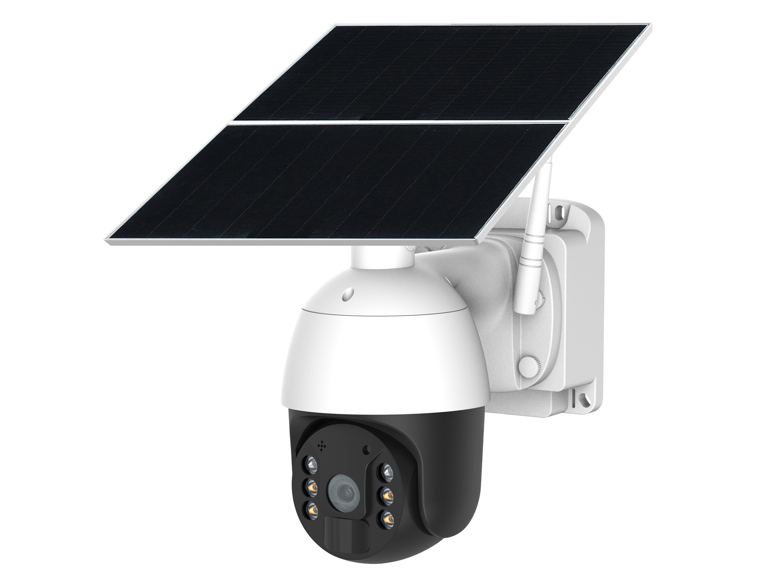 Ubox Dual Lens 10x Optical Zoom 6mp Solar Powered Security Camera Battery Surveillance Outdoor ...