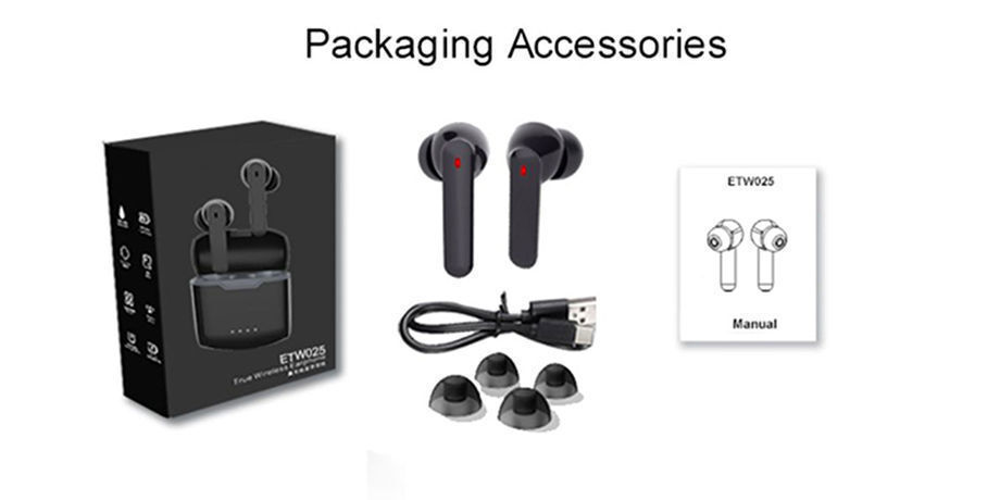 2024 Factory Direct Selling Mini Tws Earbuds Bluetooth V5.3 Earphones ...