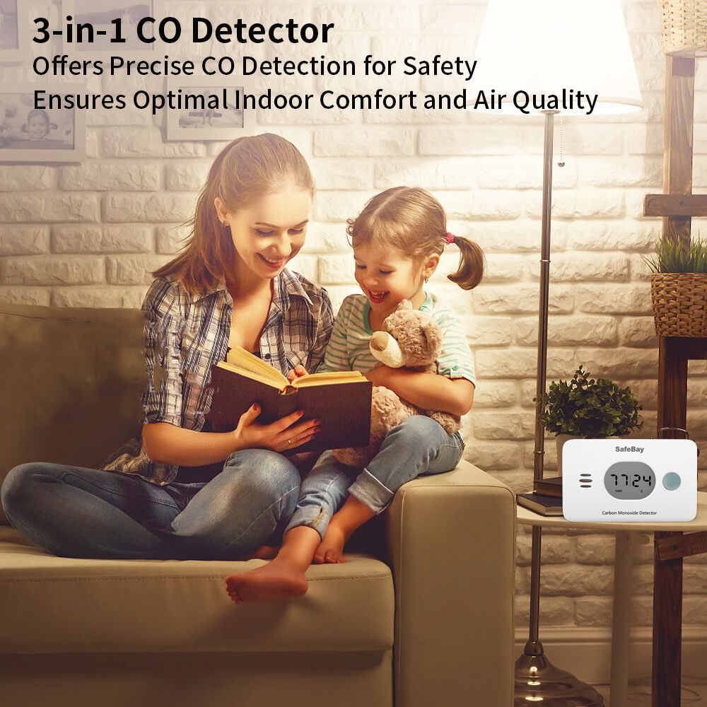 Hot Sales Tuv Certificated 3 In 1 Co Temperature And Humidity Carbon ...