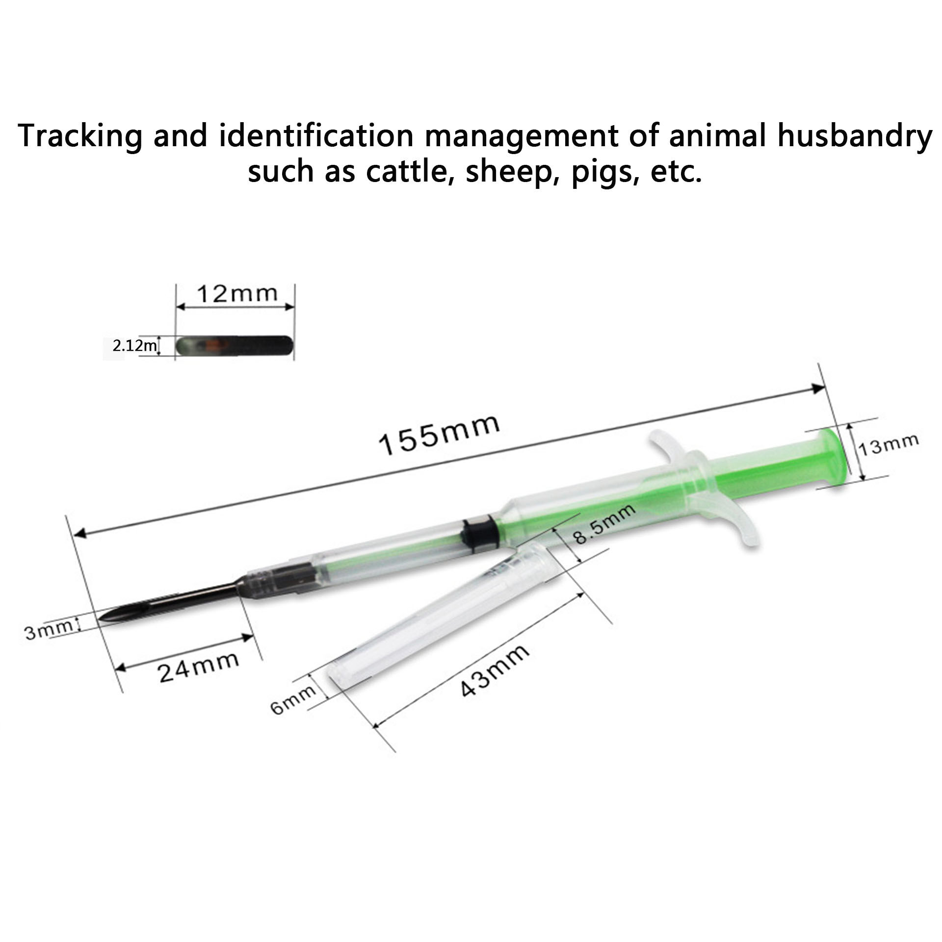 Buy China Wholesale 134.2khz Em4305 Injectable Glass Tube Rfid ...