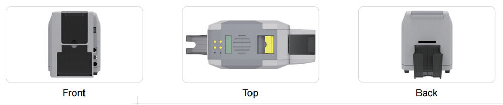 600dpi Printing Seaory S28 Double Side Rfid Magnetic Business Loyalty ...